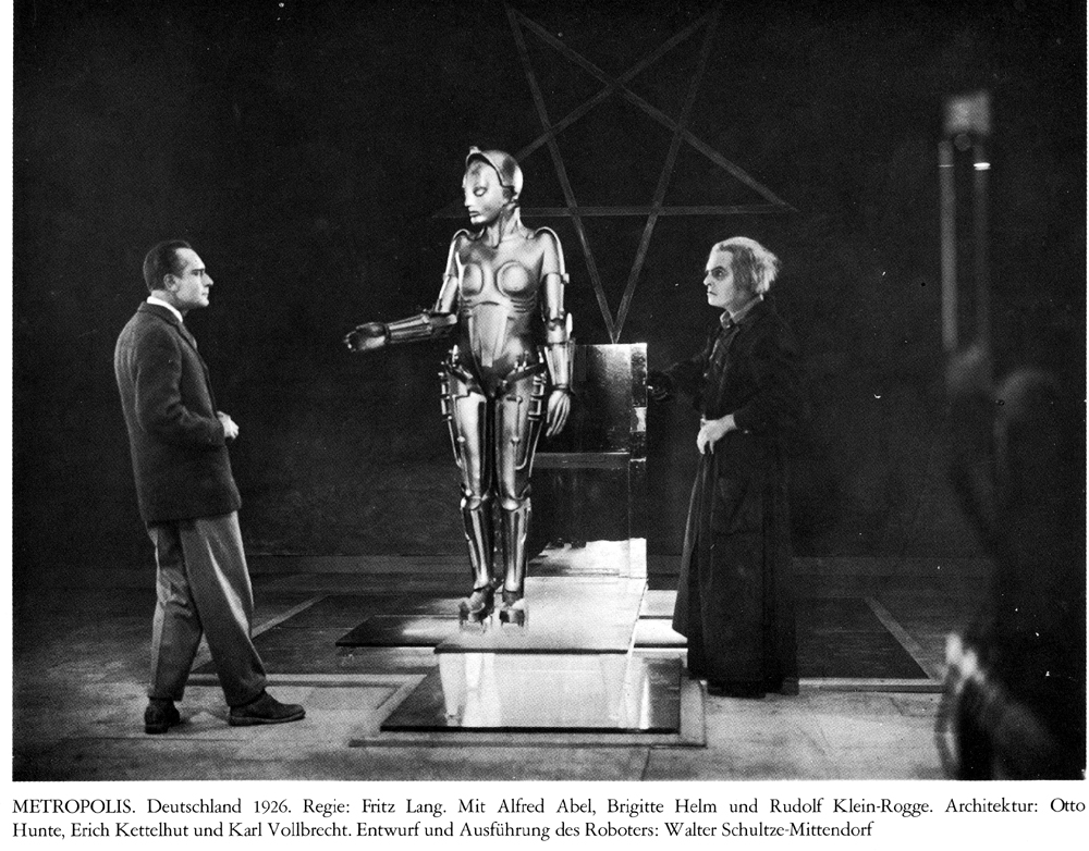 The classic example is Fritz Lang's "Metropolis":