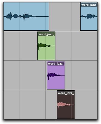 Word Jazz Project | Pro Tools